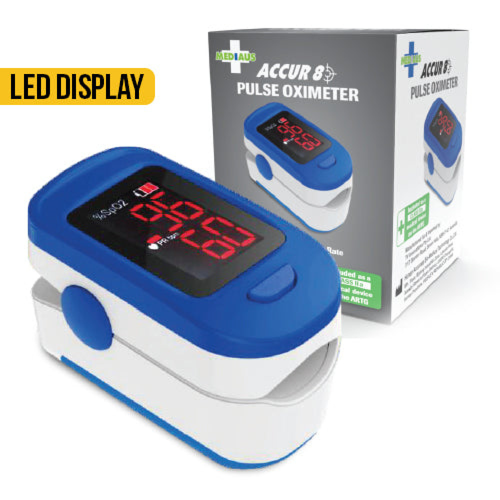 Accur8 Pulse Oximeter | Birkenhead HealthPlus