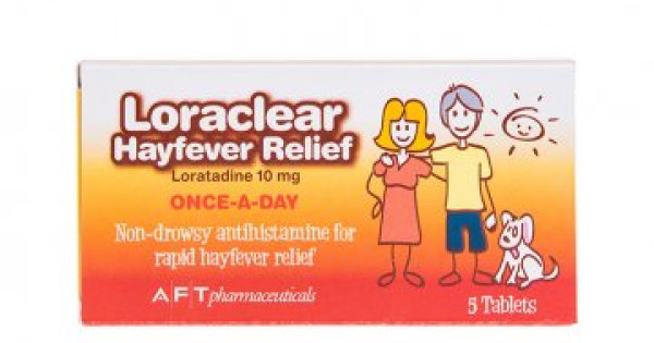 Loraclear Hayfever Relief 5 Tablets - Birkenhead Health Plus