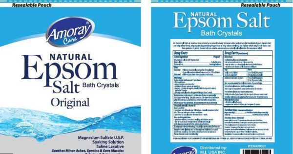 Amoray Care Epsom Salt - Birkenhead Health Plus