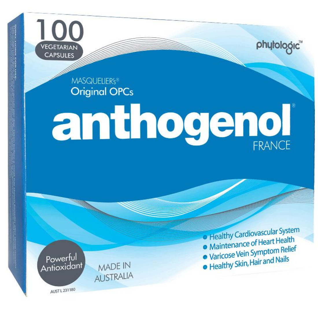 Anthogenol 100 Vege Capsules - Birkenhead Health Plus