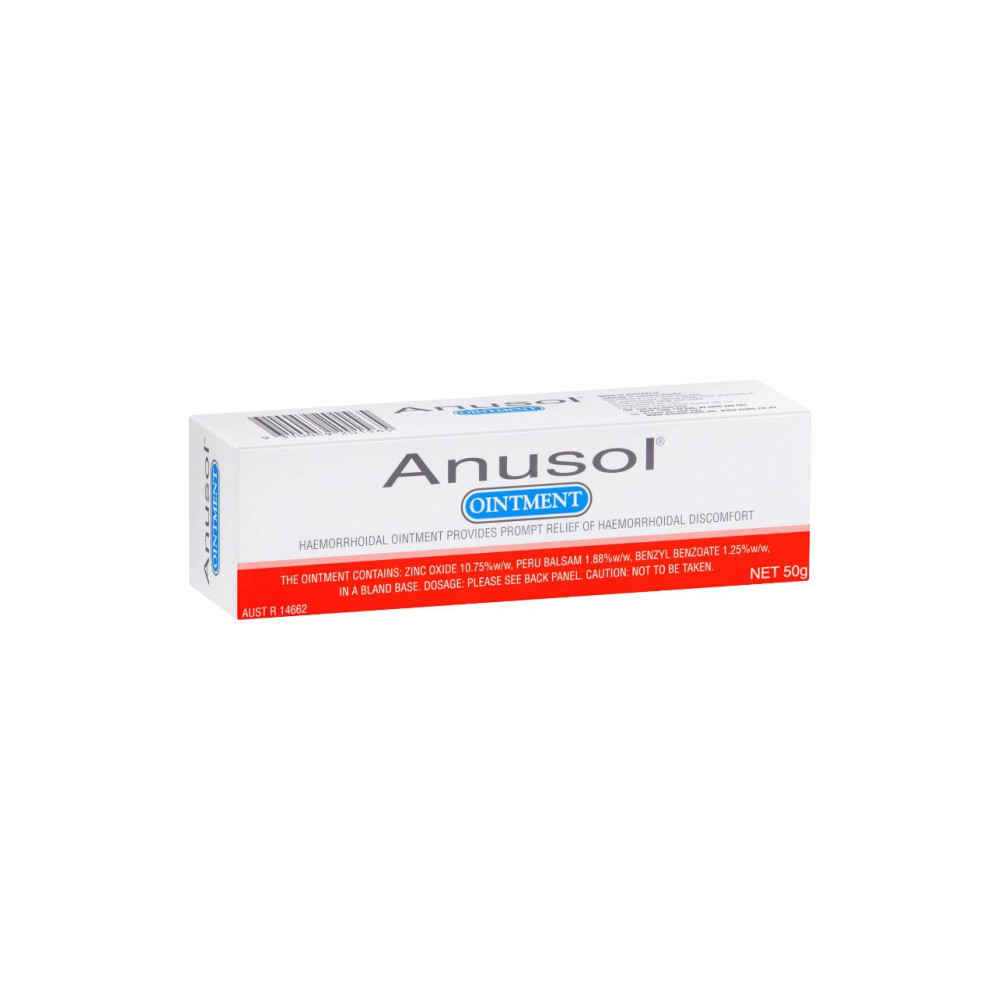 Anusol Haemorrhoid Ointment 50g - Birkenhead Health Plus