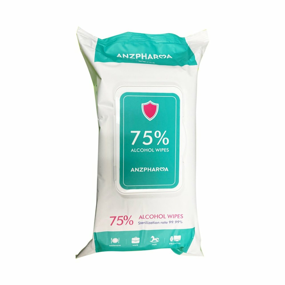 ANZ Pharma 75% Alcohol Wipes 60s | Birkenhead HealthPlus