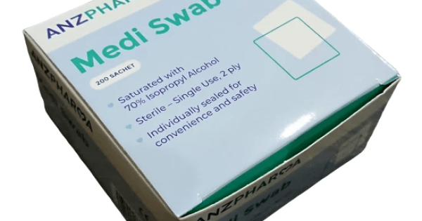 ANZ Pharma Alcohol Medi Swab 200s - Birkenhead Health Plus
