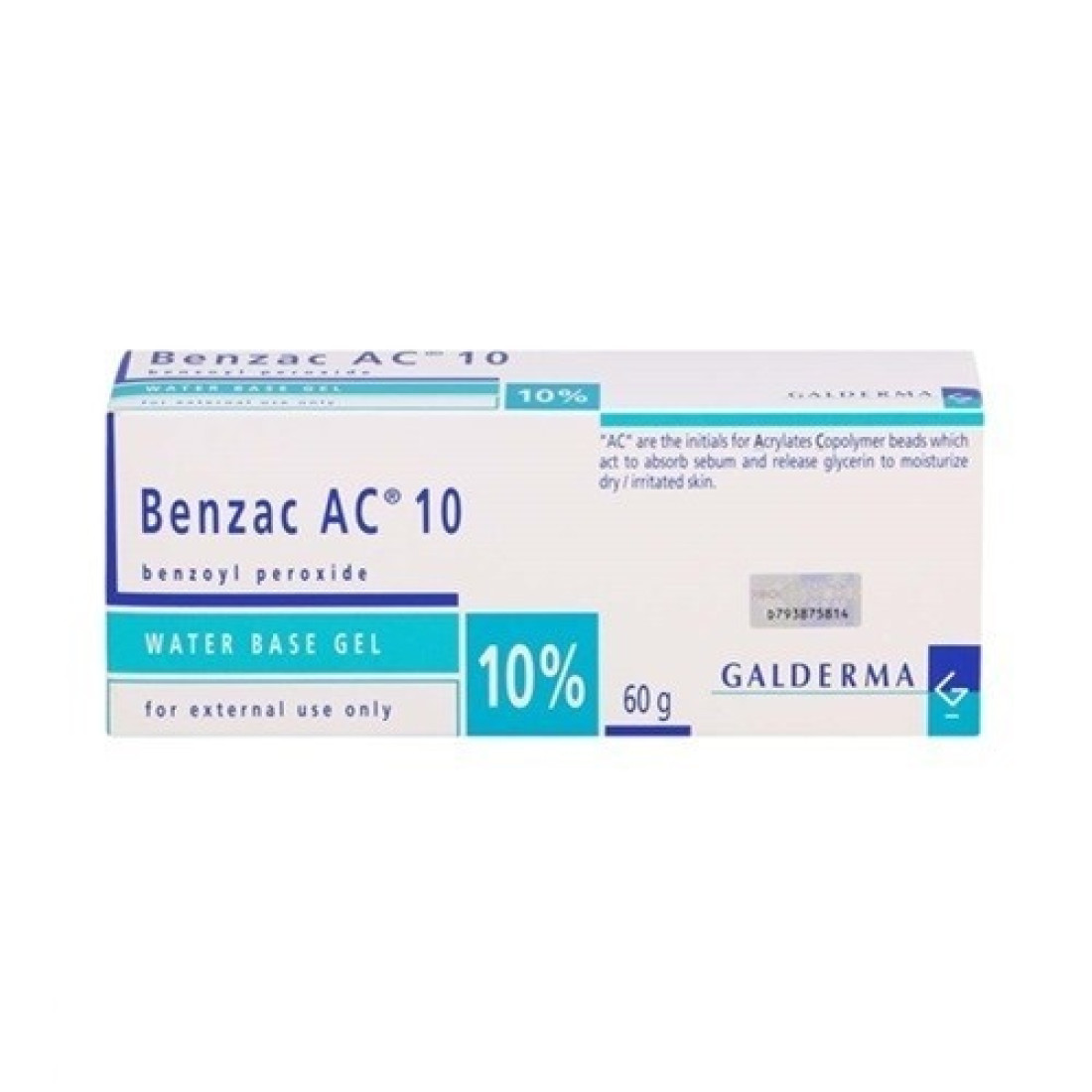 Benzac AC Gel 10% 60g | Birkenhead HealthPlus