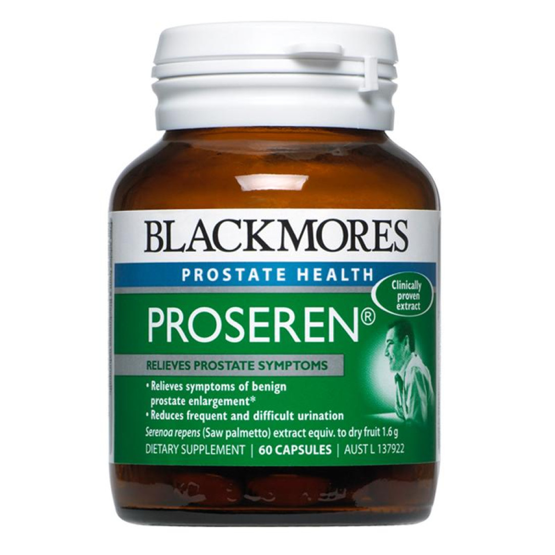 Blackmores Proseren Saw Palmetto 120 Capsules - Birkenhead ...