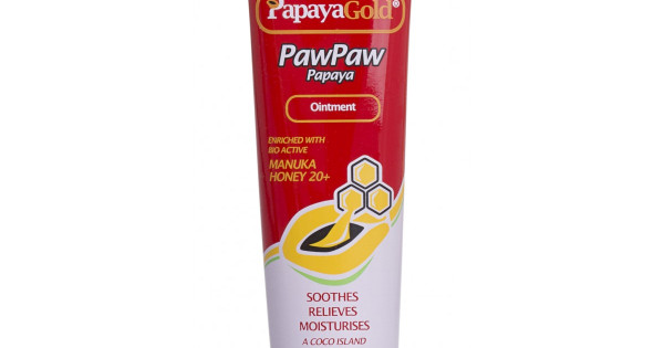 Papaya Gold Paw Paw Papaya with Manuka Honey 20+ Ointment ...