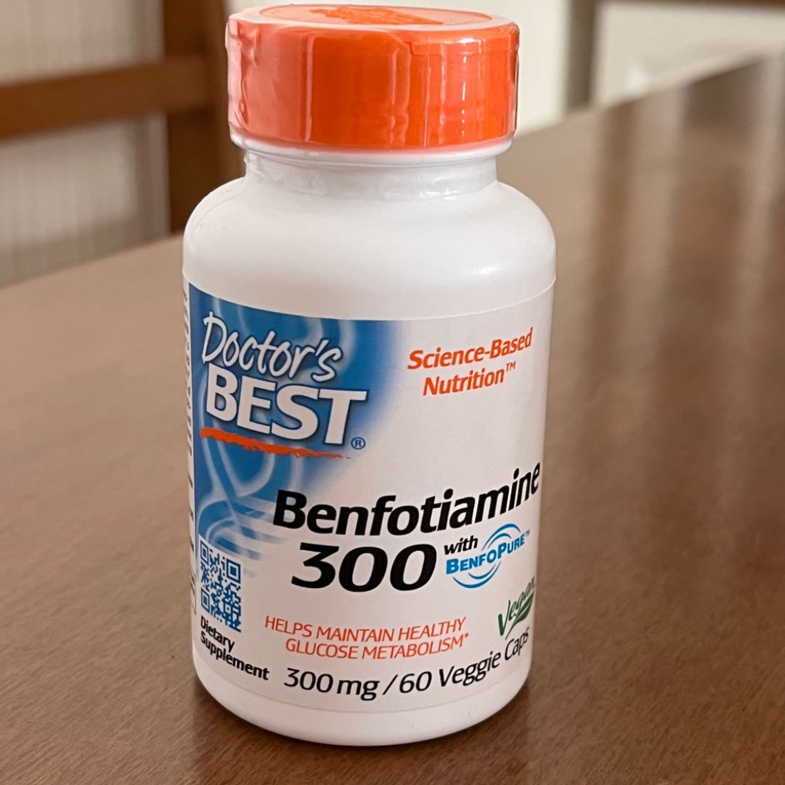 Doctor's Best Benfotiamine 300mg 60 Capsules | Birkenhead ...