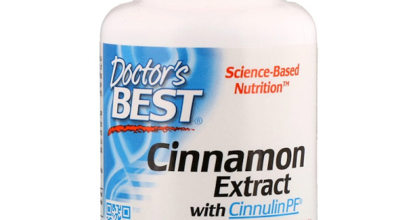 Doctor's Best Cinnamon Extract 125mg 60 Capsules - Birkenhead ...