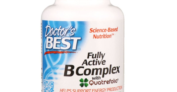 Doctor's Best Fully Active Vitamin B Complex 30 Capsules ...