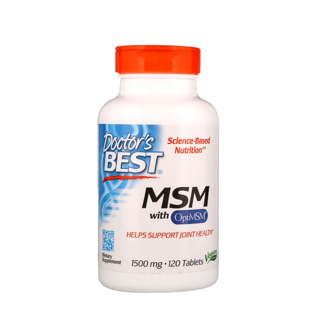 Doctor's Best MSM 1500mg 120 Tablets - Birkenhead Health ...