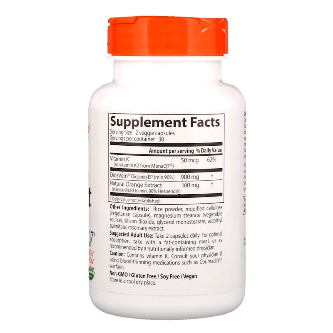 Doctor's Best Vein Support 60 Capsules - Birkenhead Health ...