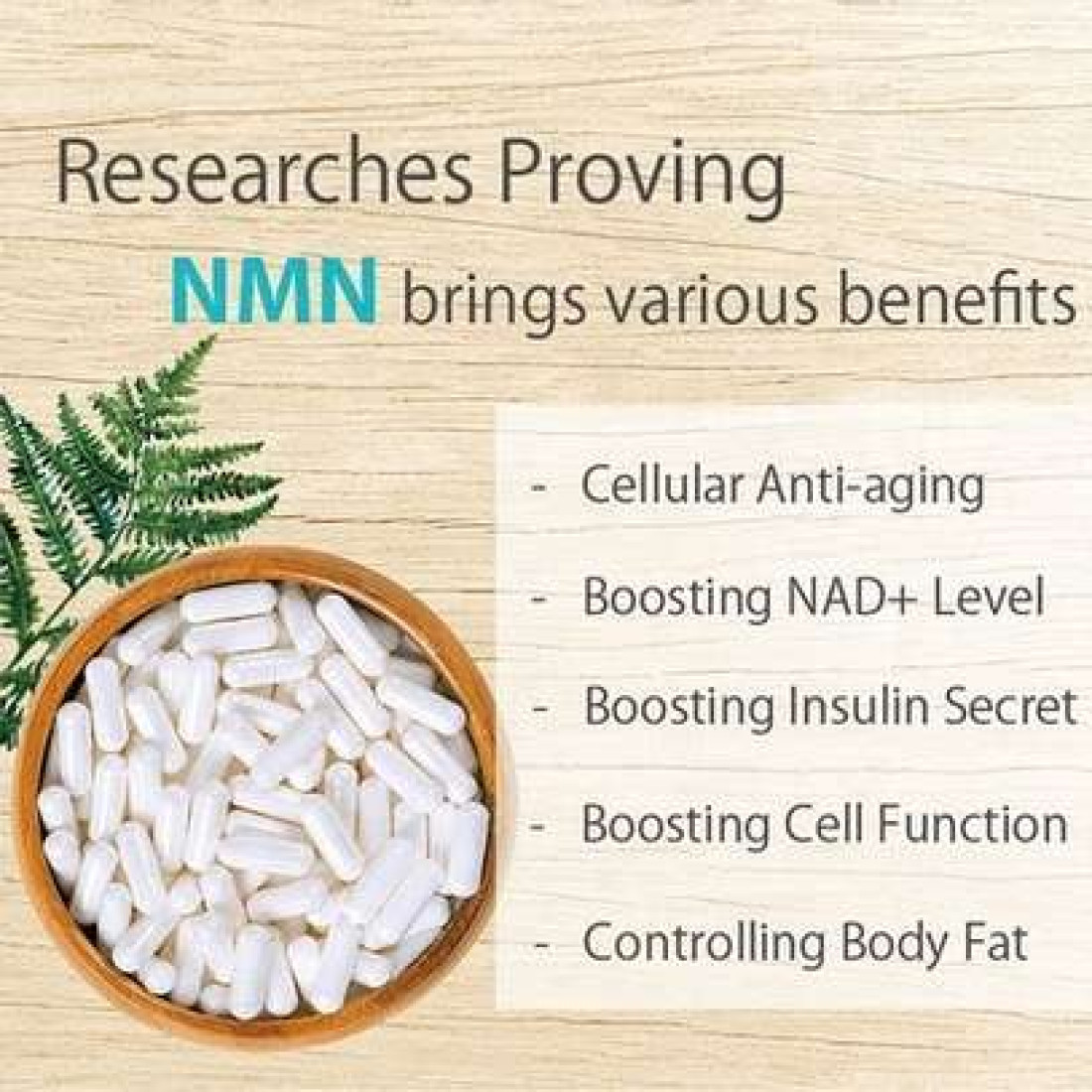 Nicotinamide Mononucleotide NMN Caps | Birkenhead HealthPlus