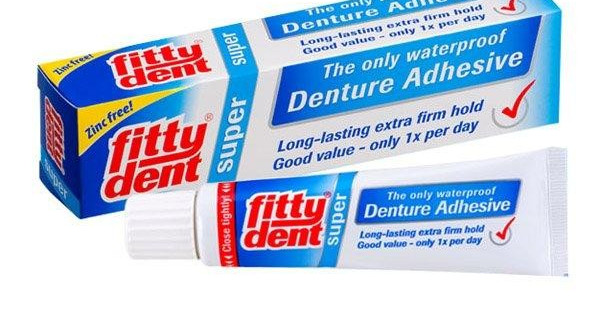 Fitty Dent Denture Adhesive 40g - Birkenhead Health Plus