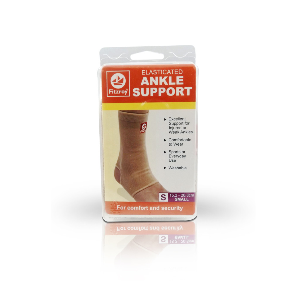 Fitzroy Elasticated Ankle Support Small Size - Birkenhead ...