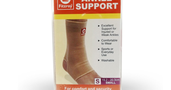 Fitzroy Elasticated Ankle Support Small Size - Birkenhead ...