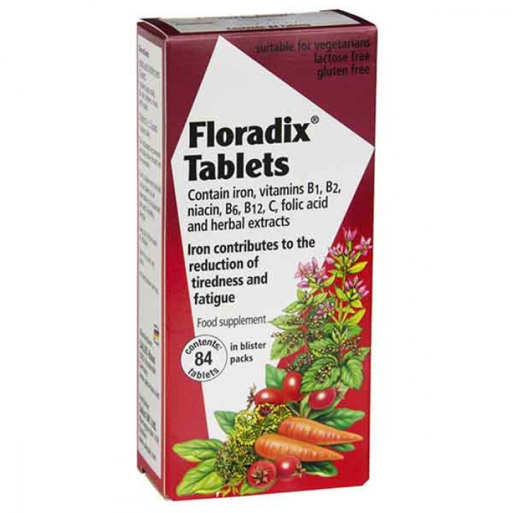 Floradix 84 Tablets - Birkenhead Health Plus