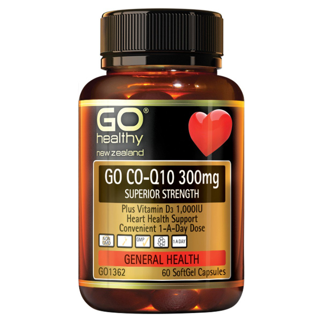 GO Healthy GO CoQ10 300mg 60 Capsules - Birkenhead Health ...