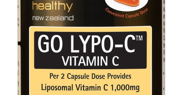 GO Healthy GO Lypo C Liposomal Vitamin C 60 Capsules - Birkenhead ...
