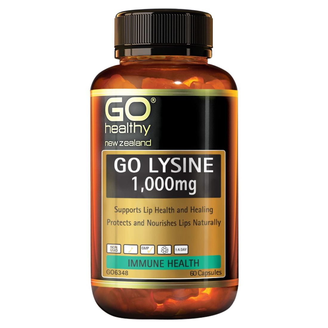 GO Healthy GO Lysine 1000mg 60 Capsules - Birkenhead Health ...