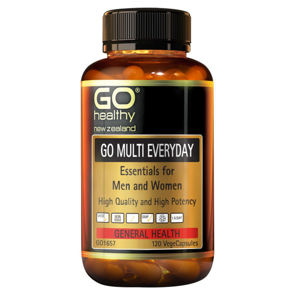 GO Healthy GO Multi Everyday 120 Capsules - Birkenhead Health ...