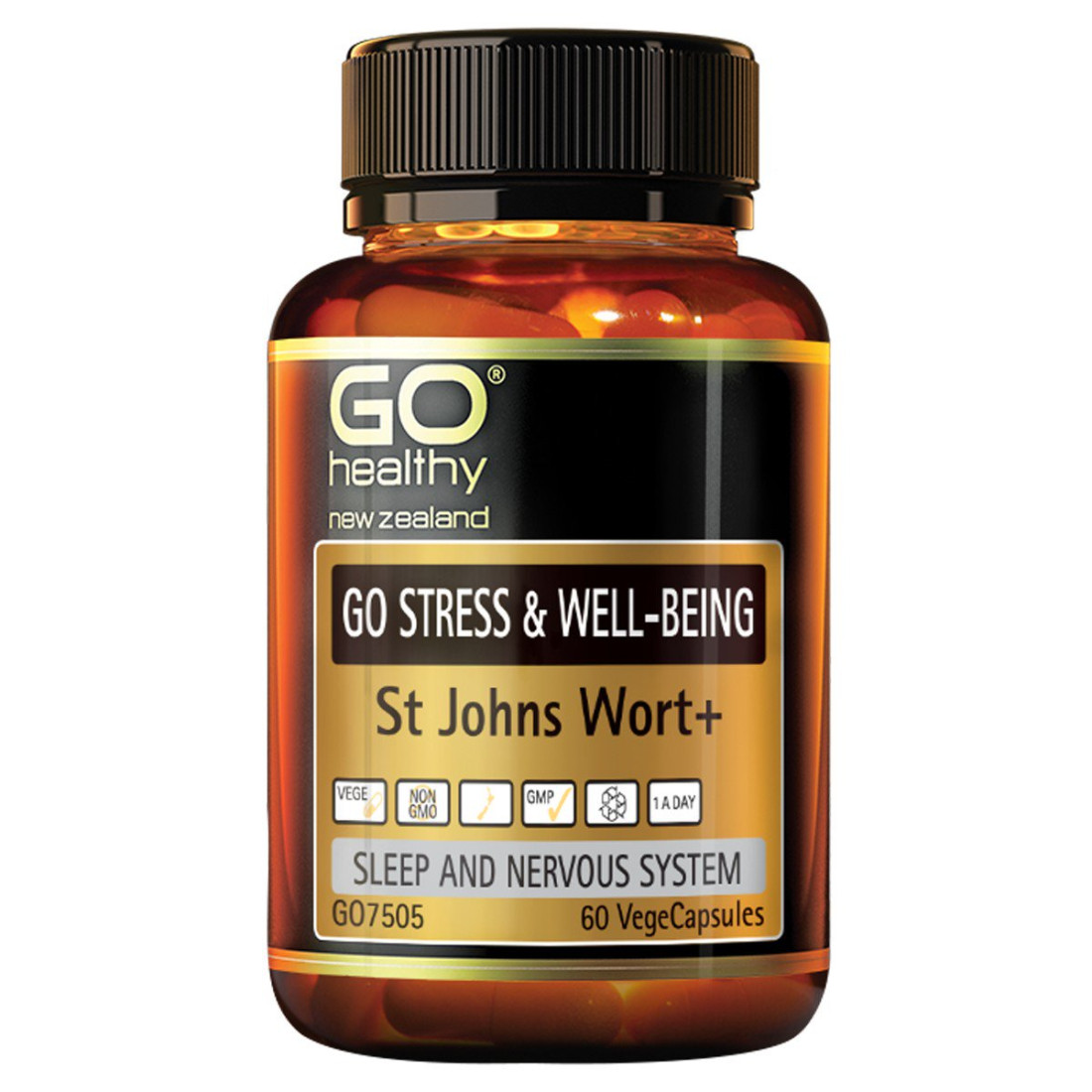 GO Healthy GO Stress & Well Being 60 Capsules - Birkenhead ...