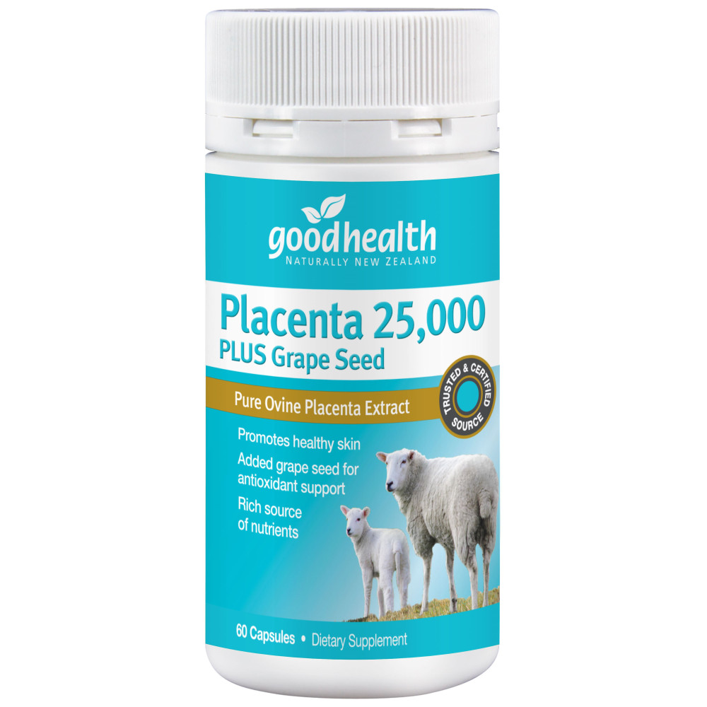 Good Health Placenta 60 Capsules - Birkenhead Health Plus