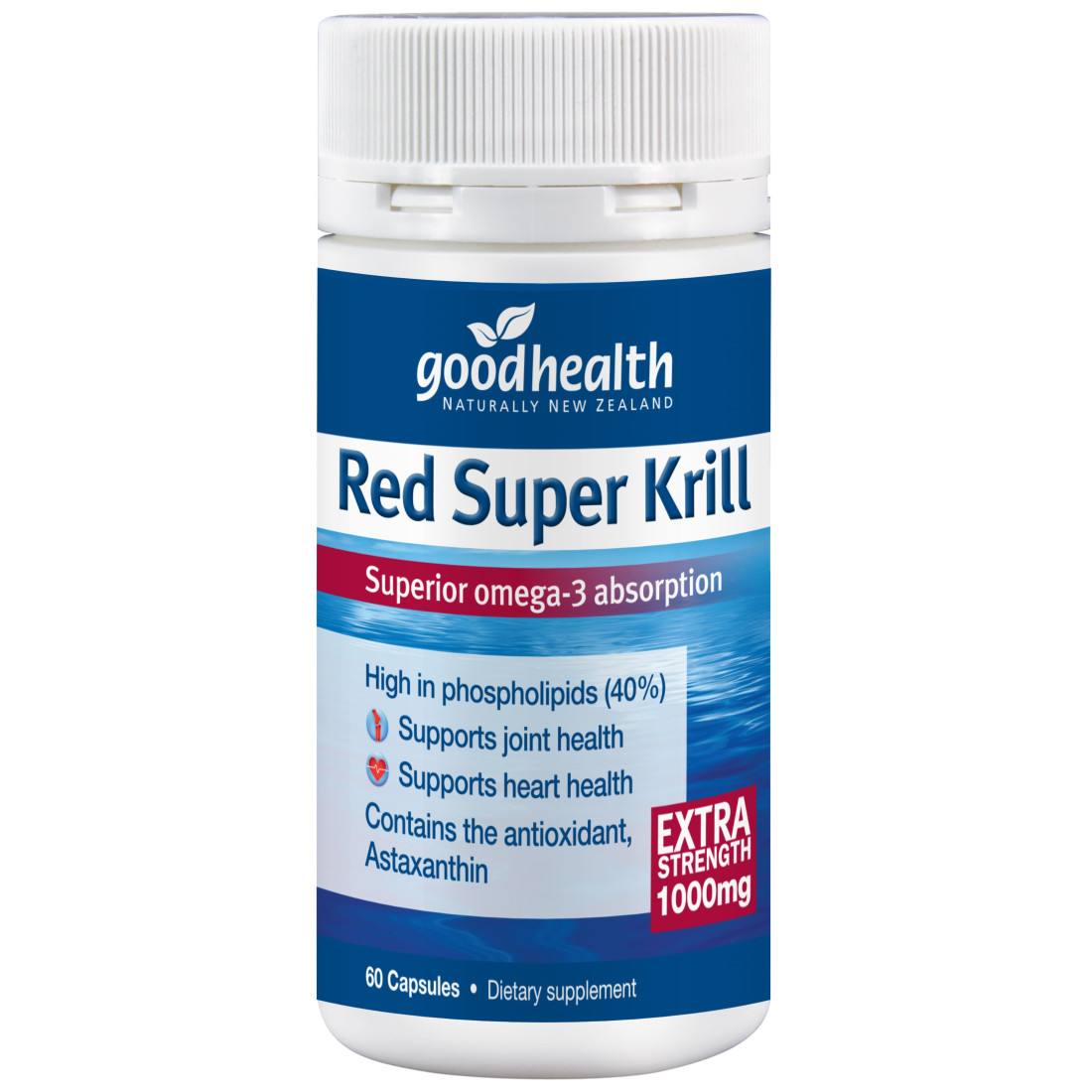 Good Health Red Super Krill 1000mg 60 Capsules - Birkenhead ...