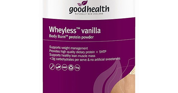 Good Health Wheyless Vanilla Powder 500g - Birkenhead Health ...
