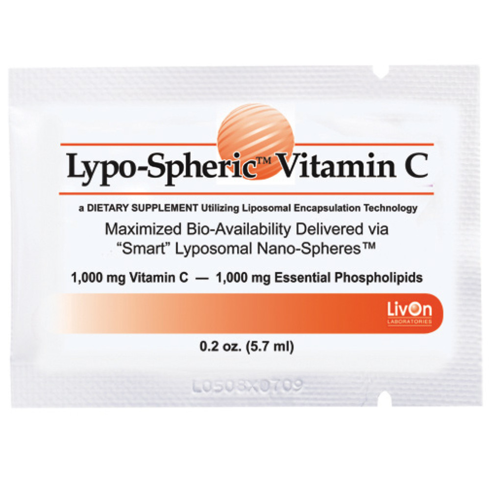Livon Labs Lypo-Spheric Vitamin C 30 Pack - Birkenhead Health ...