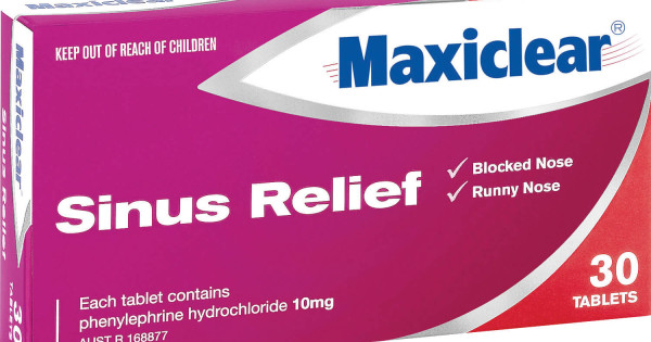 Maxiclear Sinus Relief 30 Tablets - Birkenhead Health Plus