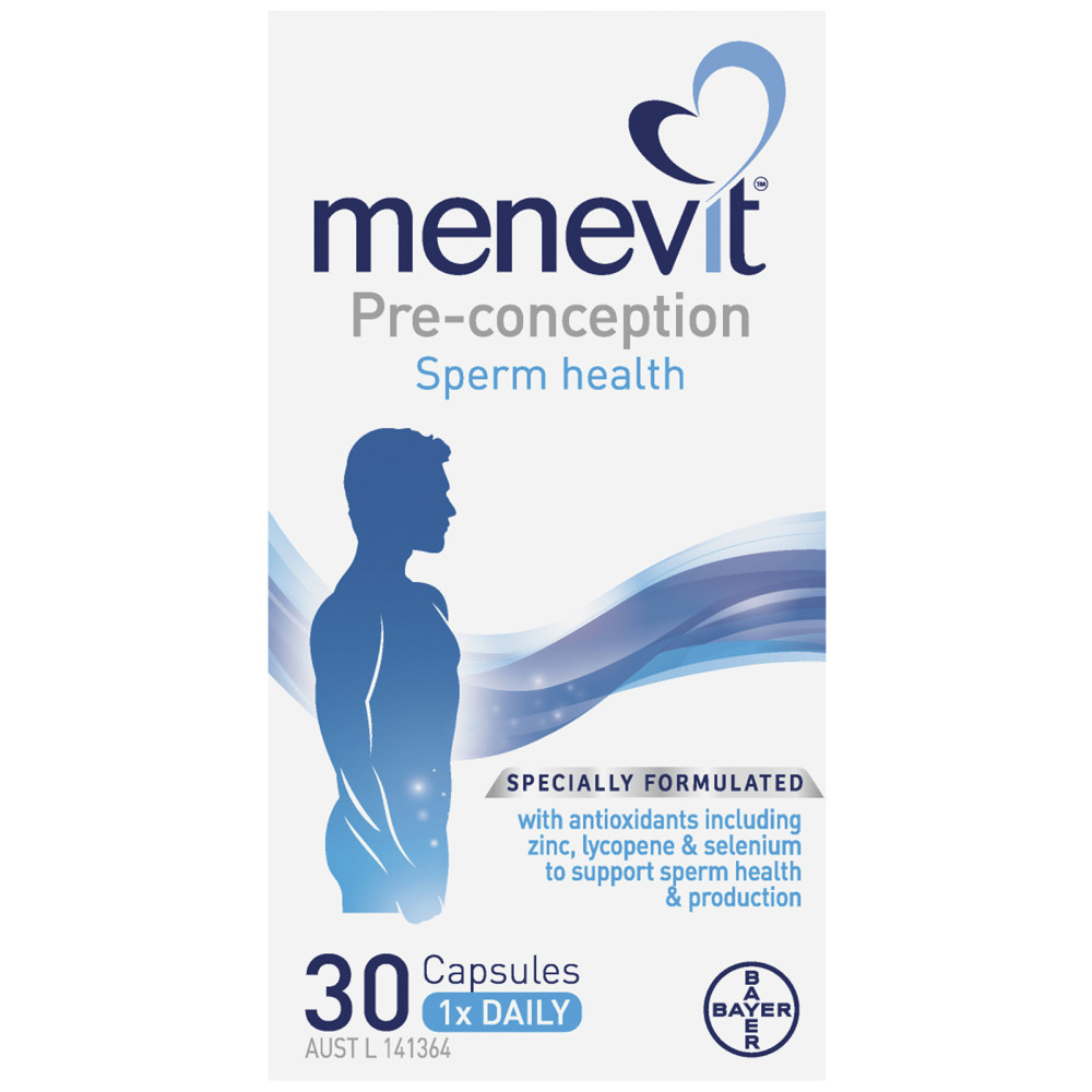 Menevit Male Fertility 90 Capsules | Birkenhead HealthPlus