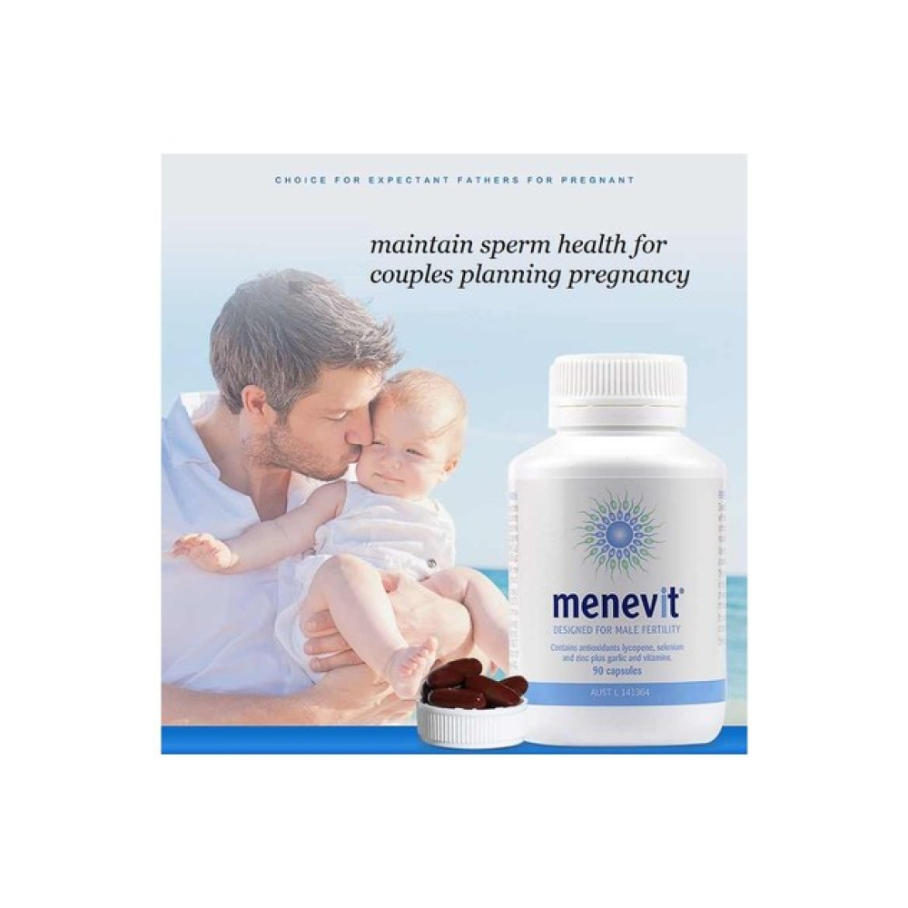 Menevit Male Fertility 90 Capsules | Birkenhead HealthPlus