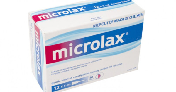 Microlax Enema 12 x 5 mL - Birkenhead Health Plus