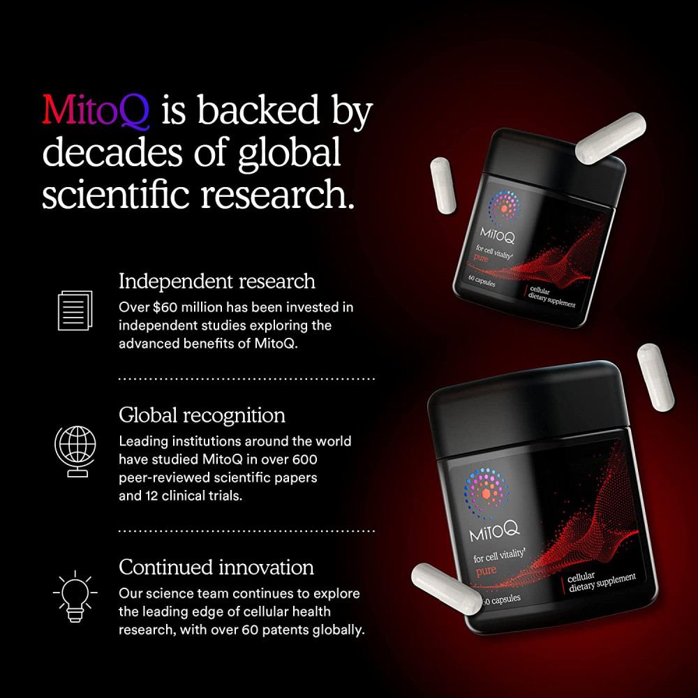 MitoQ 5mg Antioxidant 60 Capsules | Birkenhead HealthPlus