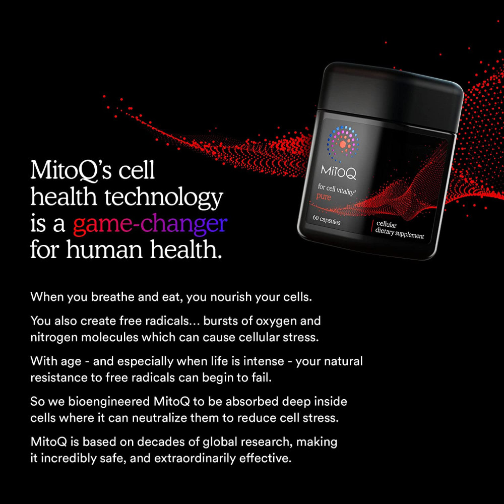 MitoQ 5mg Antioxidant 60 Capsules | Birkenhead HealthPlus
