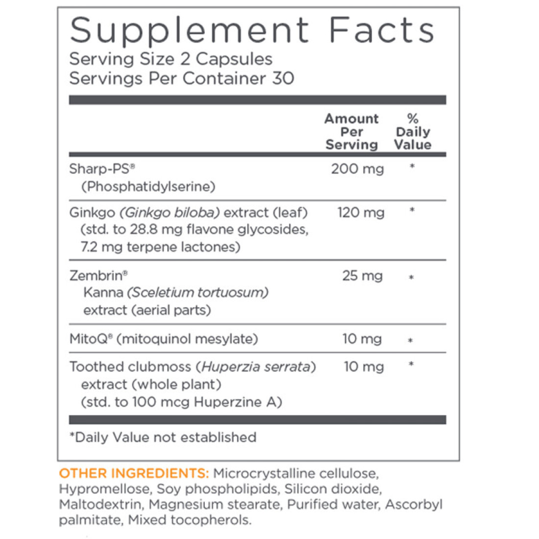 MitoQ Brain 60 Capsules - Birkenhead Health Plus