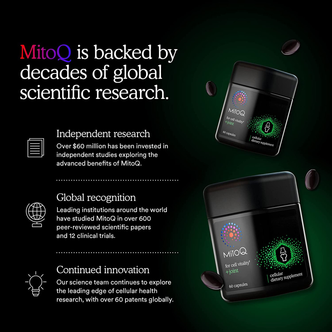 MitoQ Joint 60 Capsules - Birkenhead Health Plus