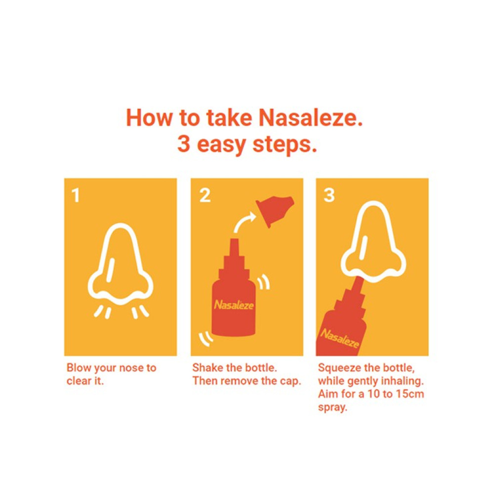 Nasaleze Allergy Blocker Nose Spray | Birkenhead HealthPlus