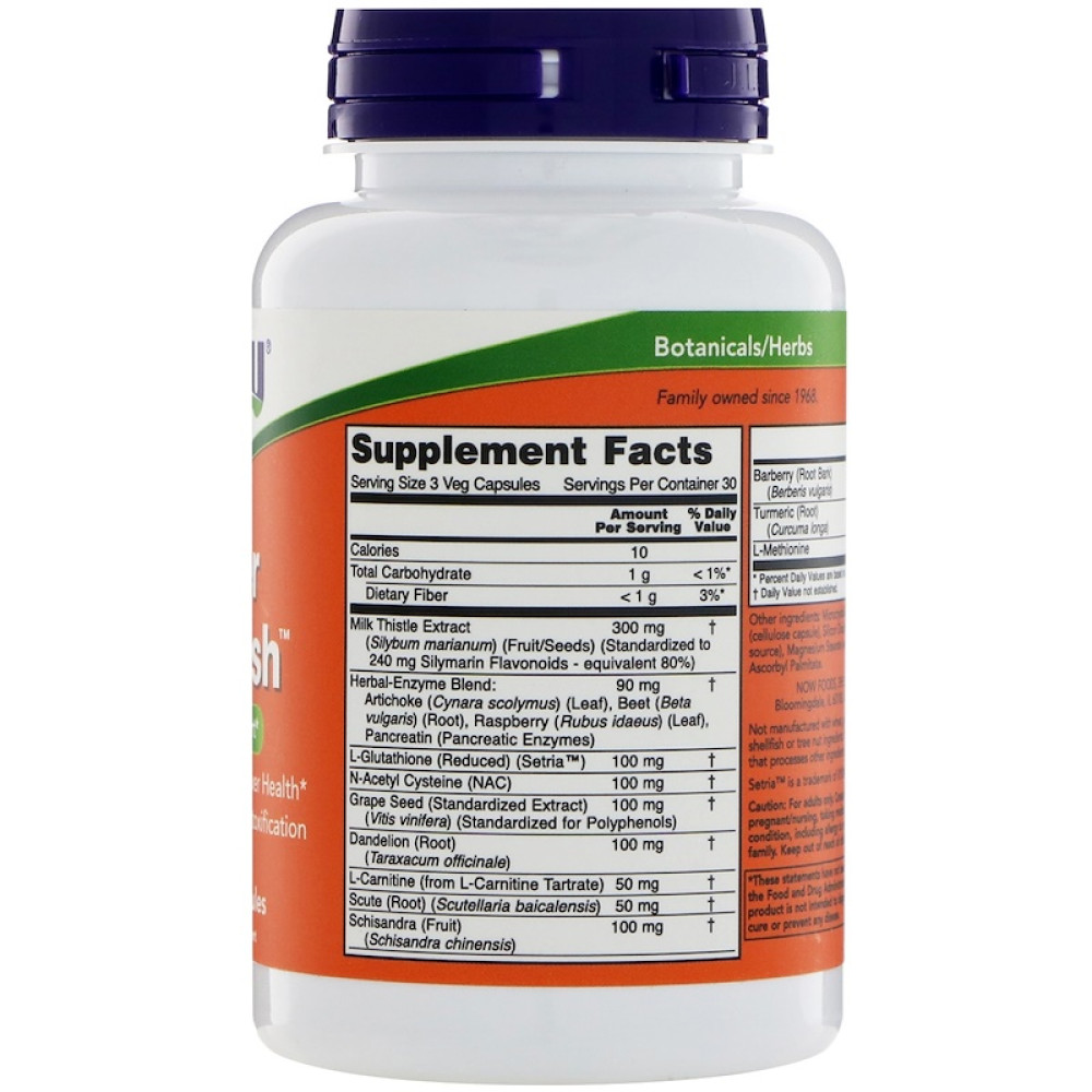 Now Foods Liver Refresh 90 Capsules - Birkenhead Health Plus
