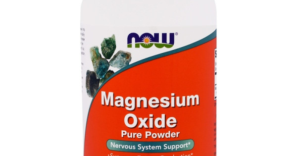 Now Foods Magnesium Oxide Powder 227g - Birkenhead Health ...