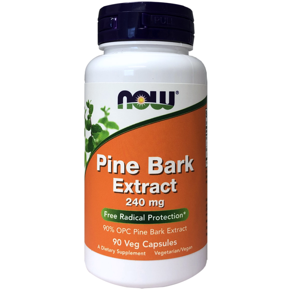 Now Foods Pine Bark Extract 240mg 90 Capsules - Birkenhead ...