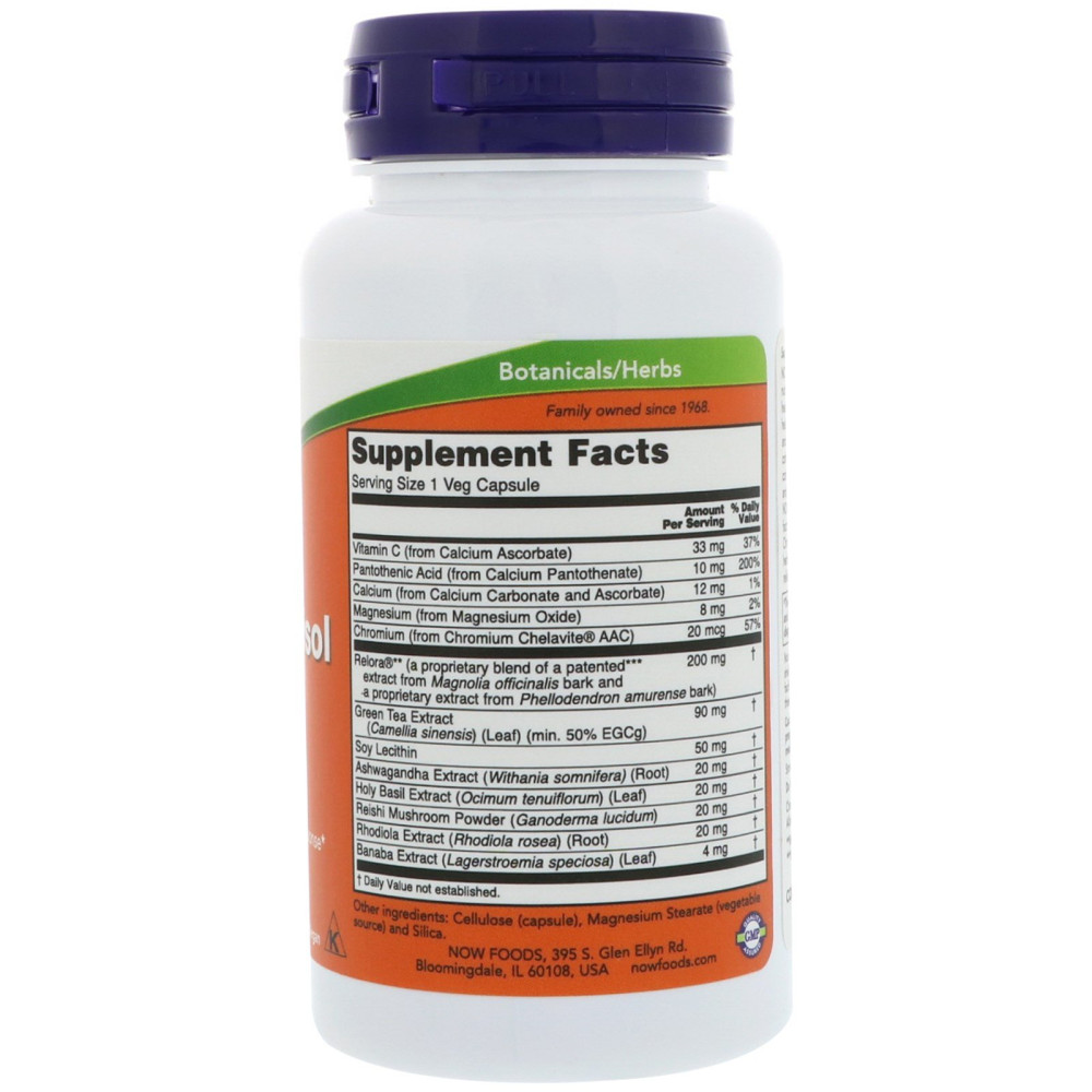 Now Foods Super Cortisol Support 90 Capsules - Birkenhead ...