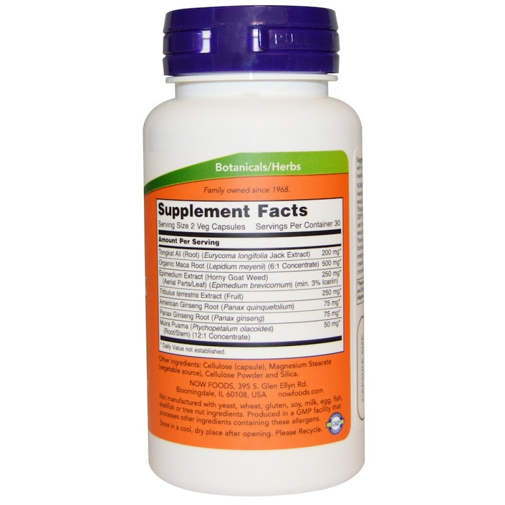 Now Foods TestoJack 200mg 60 Capsules - Birkenhead Health ...