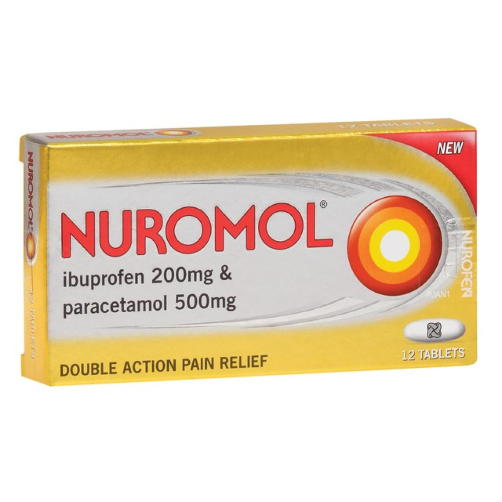 Nuromol 12 Tablets - Birkenhead Health Plus