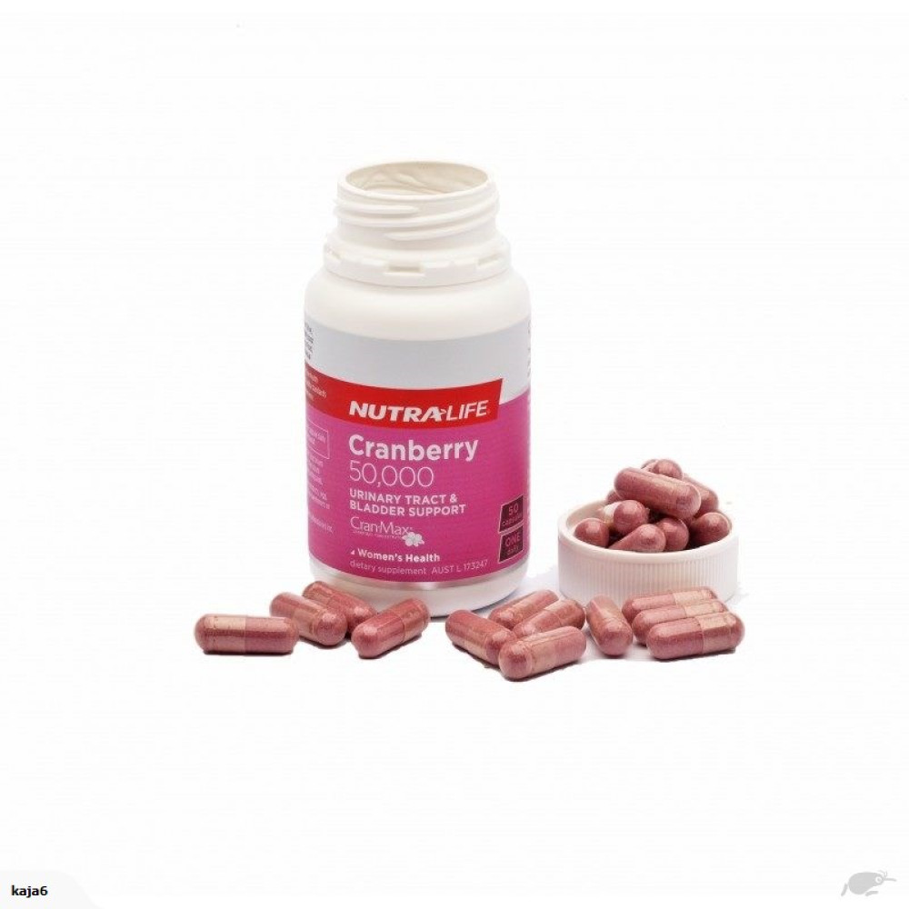 Nutralife Cranberry 50,000 50 Capsules - Birkenhead Health ...