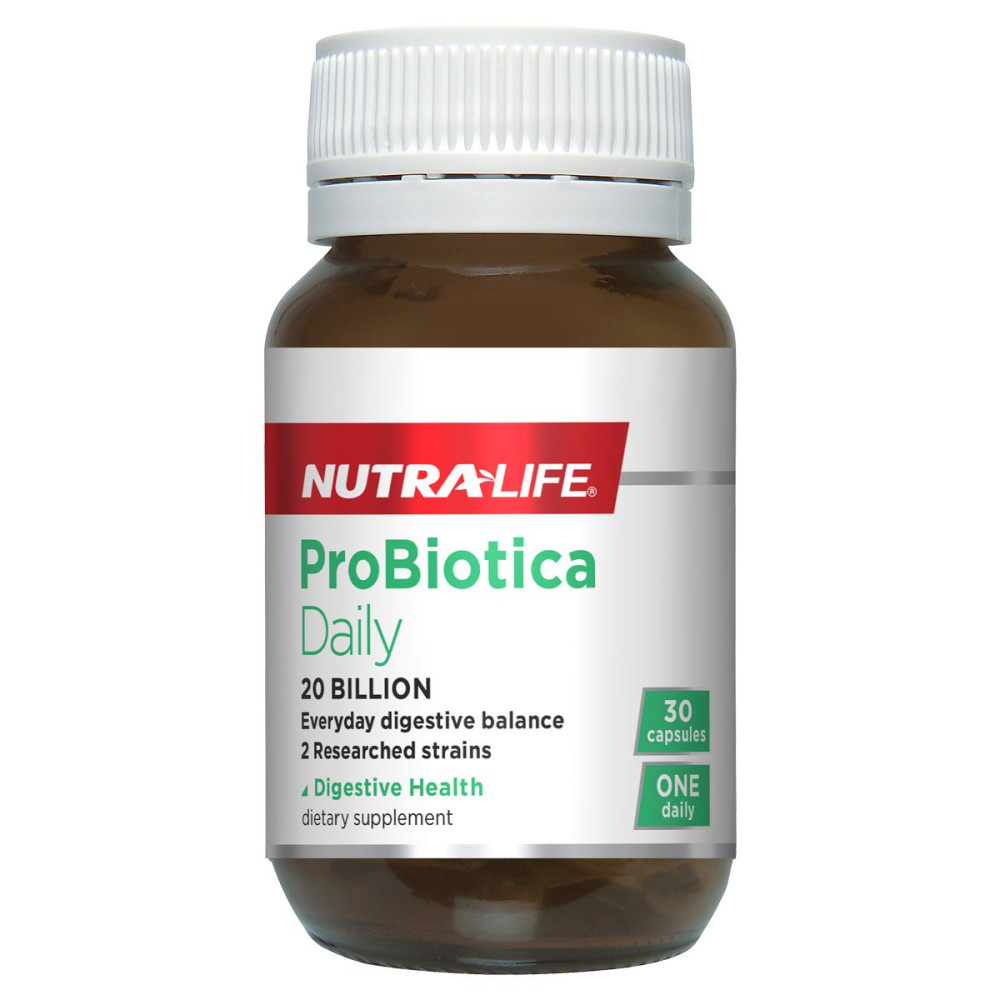 Nutralife Probiotica Daily 20 Billion 30 Capsules - Birkenhead ...