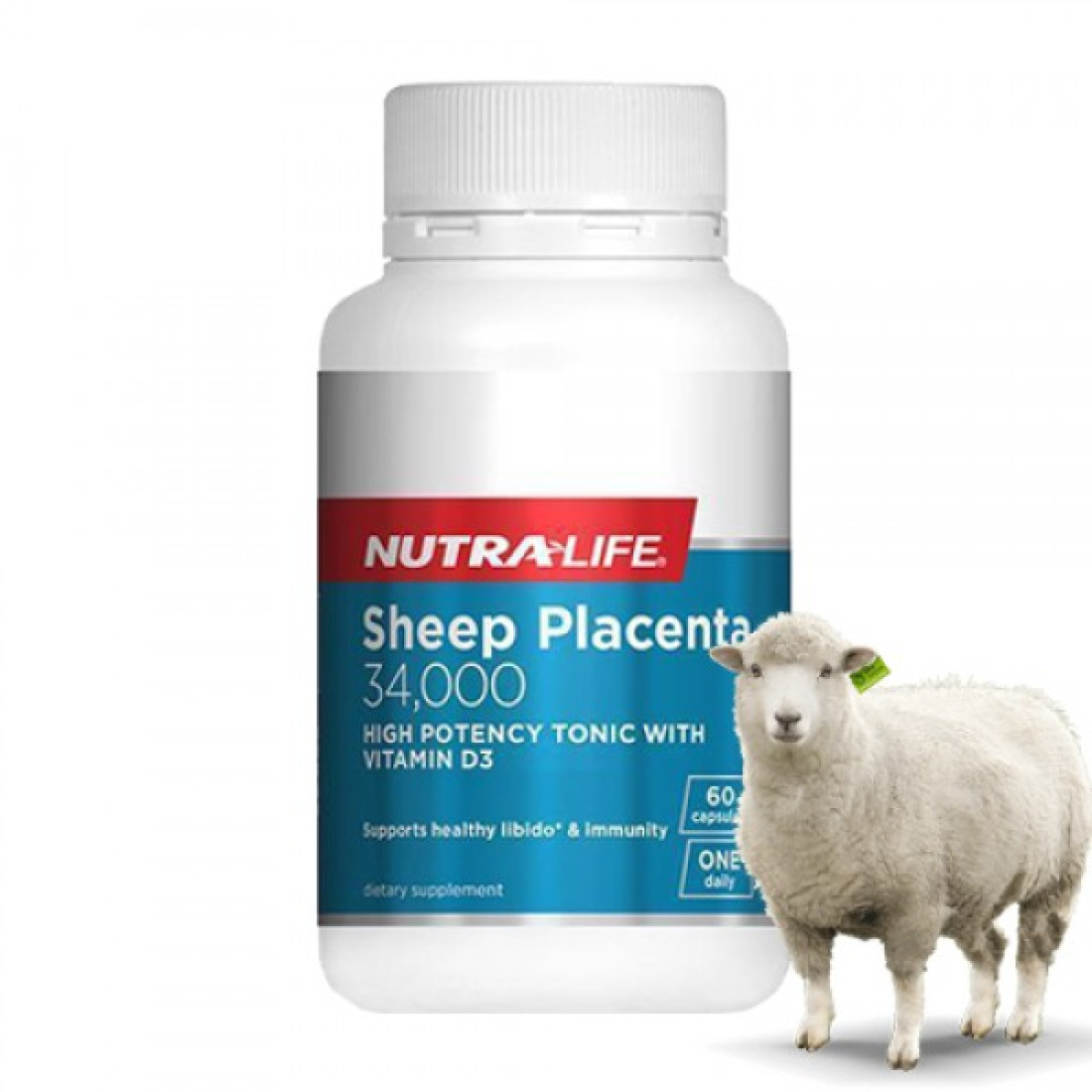 Sheep Placenta 34000mg - Nutralife | Birkenhead HealthPlus