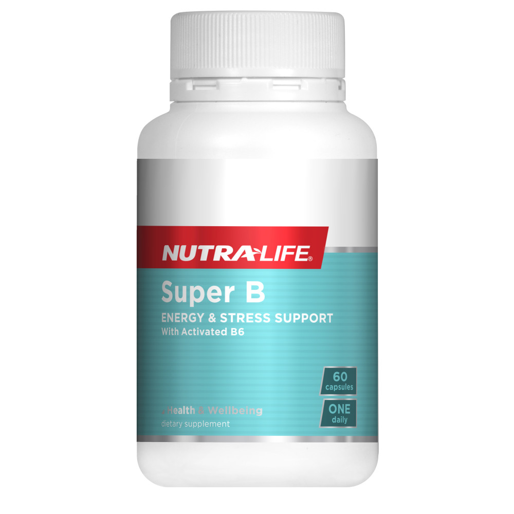 Super B Plus 60 Capsules - Nutralife | Birkenhead HealthPlus