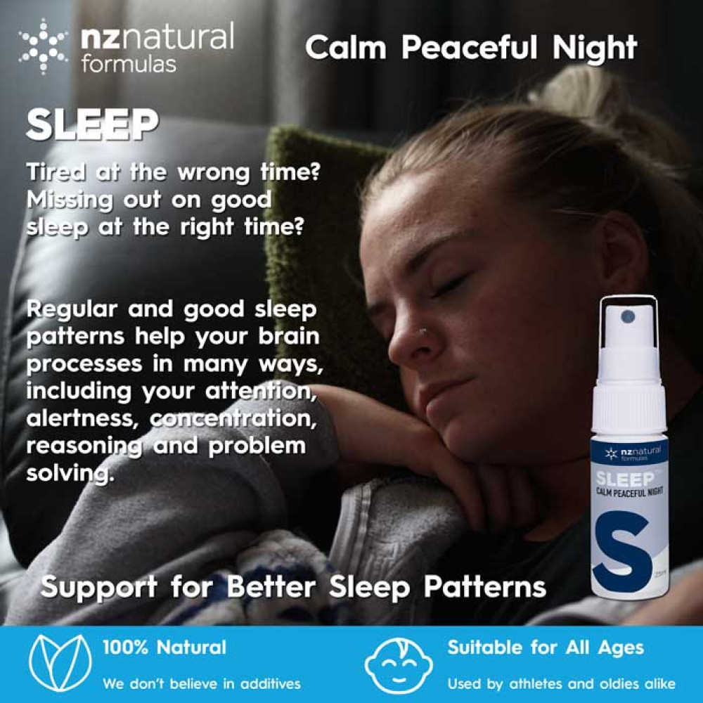 NZ Natural Formulas Sleep Spray 25ml | Birkenhead HealthPlus