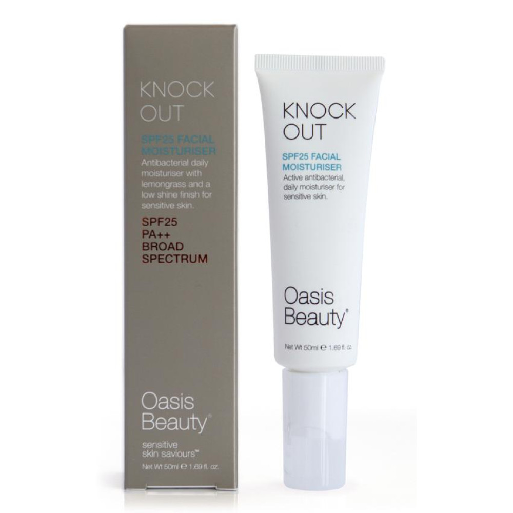 Oasis Beauty Knock Out SPF25 Facial Moisturiser 50ml - Birkenhead ...